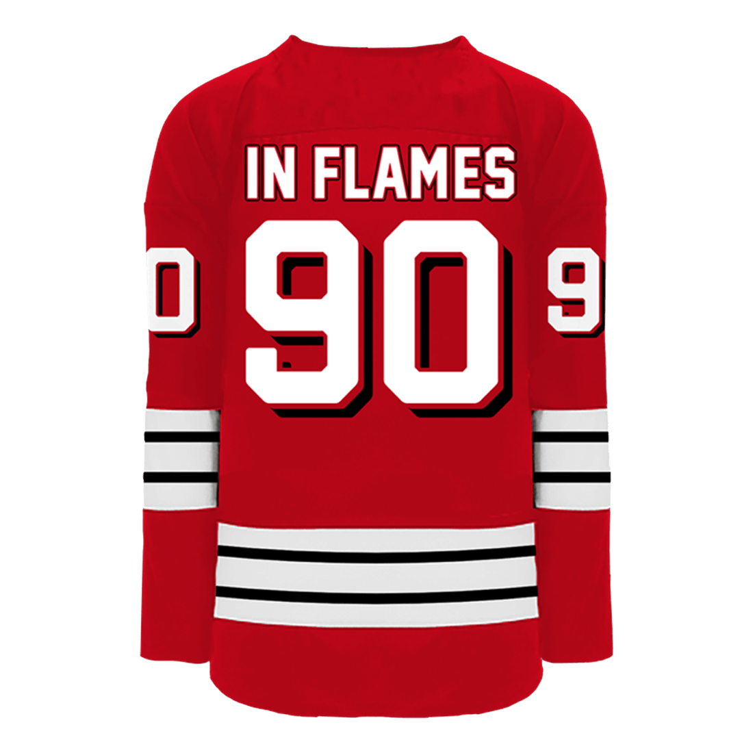 Jesterhead Logo Hockey Jersey - In Flames
