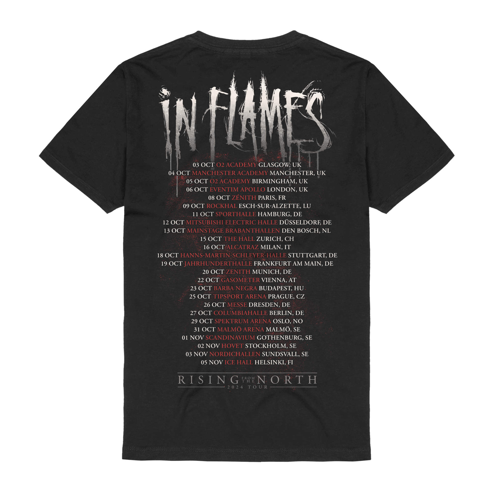 European Tour 2024 - In Flames