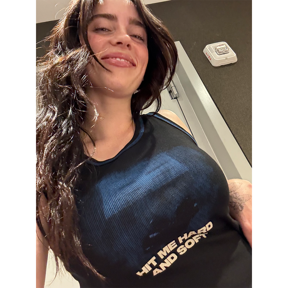 Contrast Stitch Cover Billie Eilish