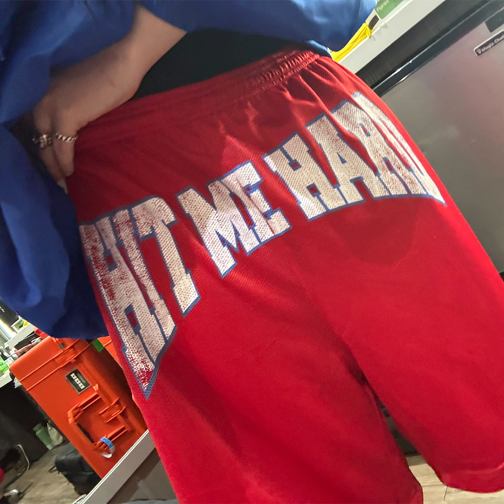 HIT ME HARD MESH SHORTS - Billie Eilish