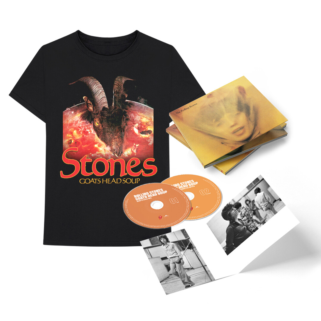 Goats Head Soup (2020 Deluxe CD + "Goat Head" T-Shirt) - The Rolling Stones