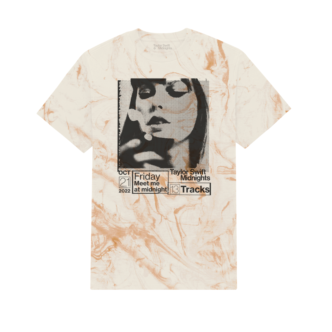 Taylor Swift Midnights Rust Tie Dye