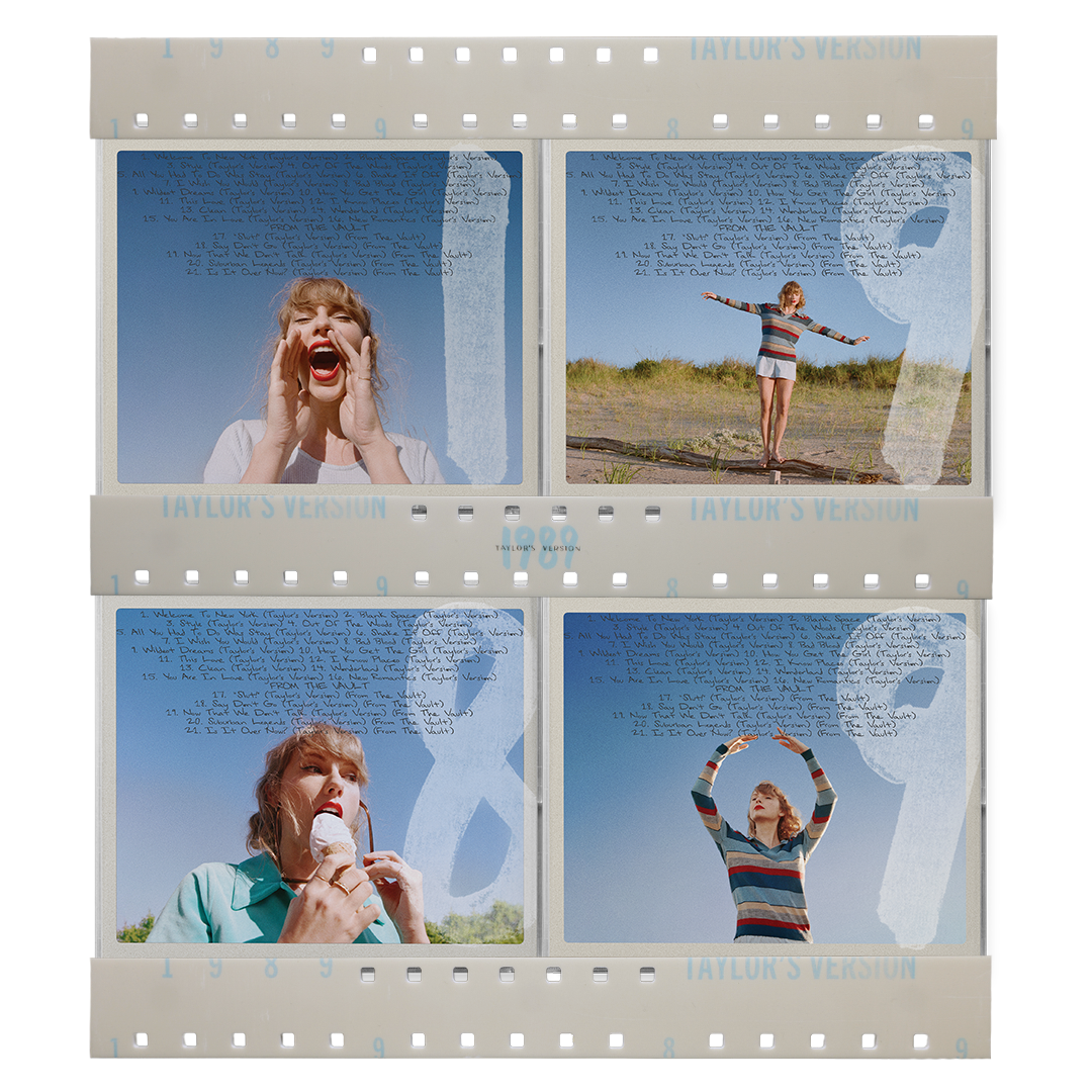 1989 (Taylor's Version) Film Strip CD Display Shelves – Taylor Swift